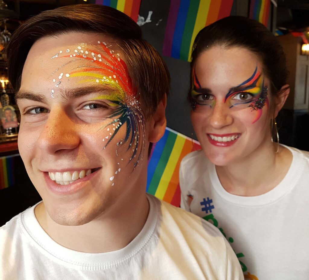 Should face painters support Pride? - Façade Academy